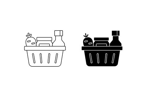 Grocery Store Icon Bundle 2 Graphic By Shikadaistudio · Creative Fabrica