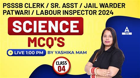 PSSSB Jail Warder Clerk Patwari Senior Assistant Labour Inspector