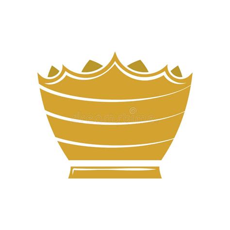 Crown Logo Icon Vector Design Stock Vector Illustration Of Graphic