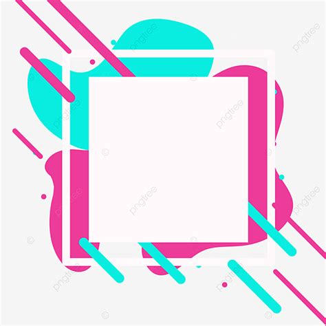 딕 토 크 경계 액자 일러스트 틀 프레임 철 토 크 국경 Tik의 톡 틱톡 배경 Png 일러스트 및 Psd 이미지 무료