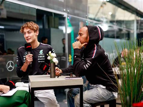 George Russell Claims Driver Names Are Popping Up On His Phone To