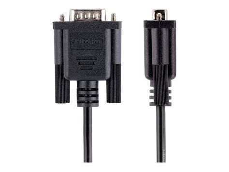Startech M Rs Serial Null Modem Fmnm M Rs Cable
