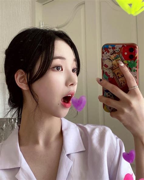 슬립 입은 카리나 에스파 Aespa 팬클럽 덕질