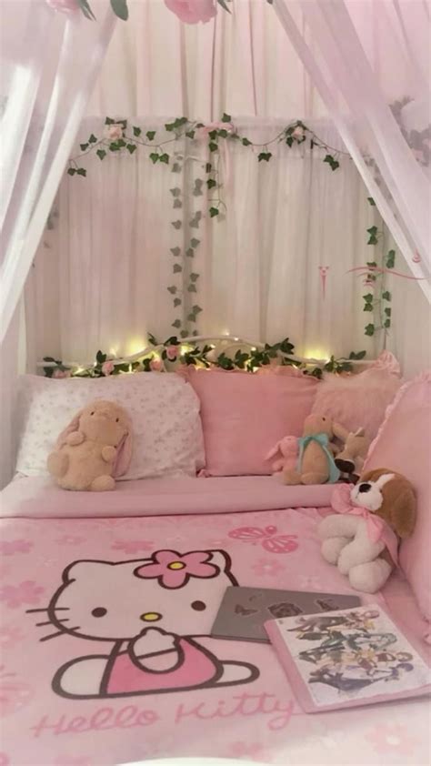 Hello Kitty Bedroom Set Cute And Cozy Room Decor