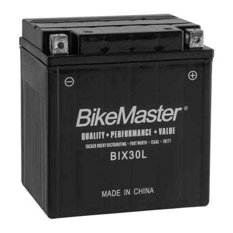Bikemaster Bix30l Bs High Performance Maintenance Free Battery