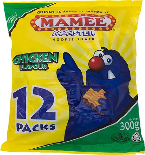 Mamee Noodle Snack Chicken 10 X 25g Hyfresh