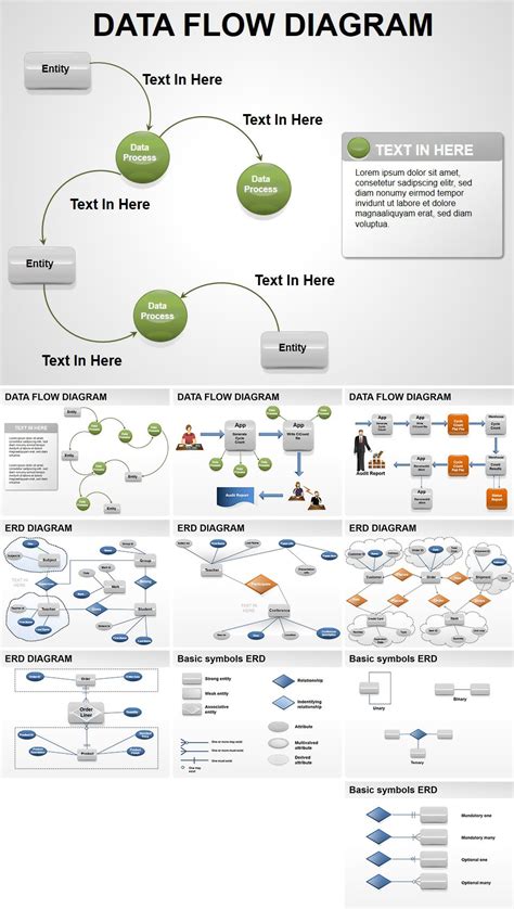 Data Flow Powerpoint Diagrams Presentation Data Flow Diagram Downloading Data Powerpoint