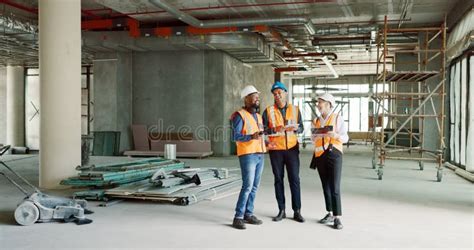 Architects Talking At The Table Teamwork And Workflow Creation Concepts