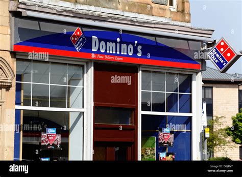 A Domino S Pizza Take Away Food Shop In Scotland UK Stock Photo Alamy