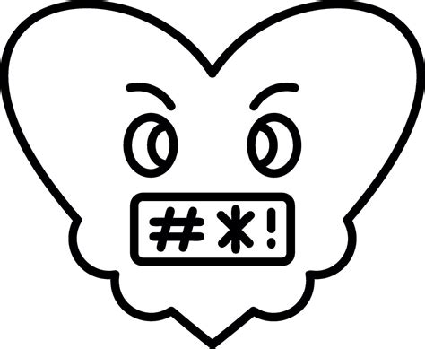 Swearing Censor Emoji 71146453 Vector Art At Vecteezy