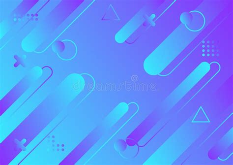 Abstract Gradient Geometry Shape Background Concept Stock Vector