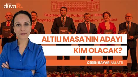 Altılı Masa 10 kez toplandı Aday ne zaman açıklanacak