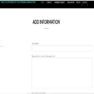 Adding Information To The CV Upgrade Request Send A Request To Download Scientific Diagram