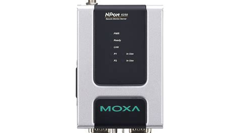 NPort T Moxa Serial Device Server Serial Ports RS RS RS Distrelec Germany