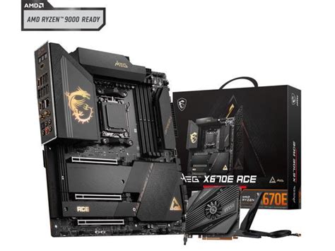 Msi Meg X E Ace Am E Atx Amd Motherboard Newegg Com