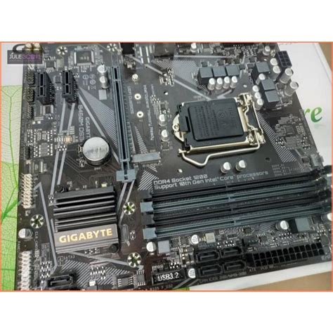 Jule 3c會社 技嘉 B460m Ds3h B46010代m2抗突波超耐久hdmi庫存matx 主機板 蝦皮購物