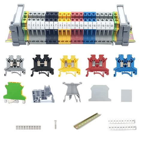 How To Use Din Rail Terminal Blocks Kit Mila Amaz Universal Class