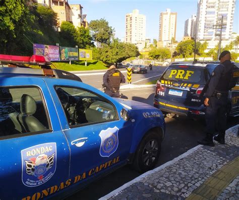 Integração entre PRF e GCMS marca mais uma etapa da Operação Cyaneus em