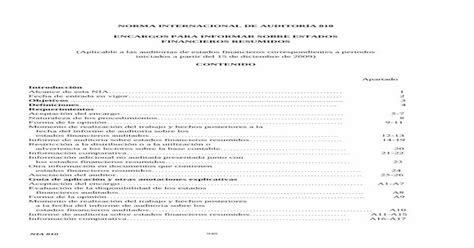 Norma Internacional De AuditorÍa 810 · 25 26 Guía De Aplicación Y