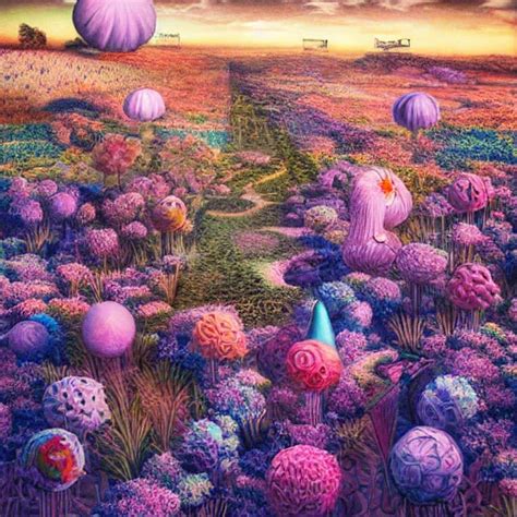 Surrealism Painting By Mario Martinez Field Part By Tokio Aoyama