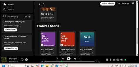 Dushyant Kumar On Linkedin Creating A Spotify Clone By Using Css