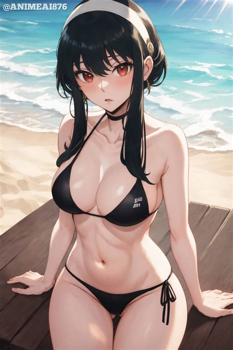 Yor Forger Bikini By Animeai876 On Deviantart