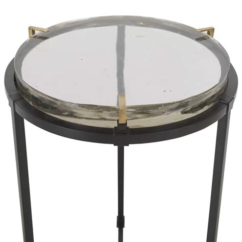 Ice Block Accent Table Round Home Gallery