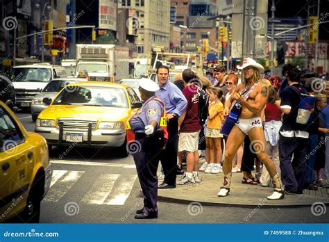 Naked Cowboy Dollar Business Editorial Stock Photo Image Of Dollar Boots