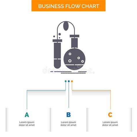Testing Chemistry Flask Lab Science 5 Color Line Web Icon Template Isolated On White Vector