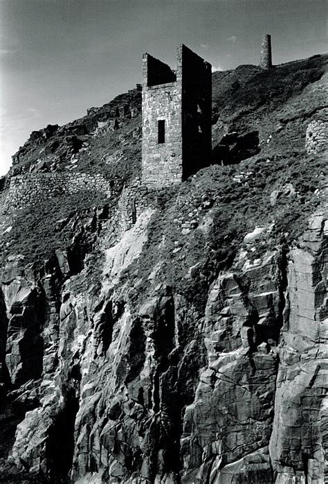 Trewavas Mine Cornish Mine Images History In Black And White