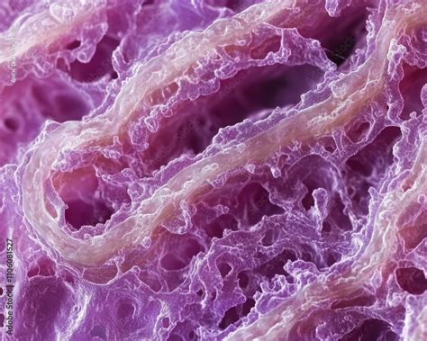 Photomicrograph Of Normal Duodenum Mucosa Histology Shows Long