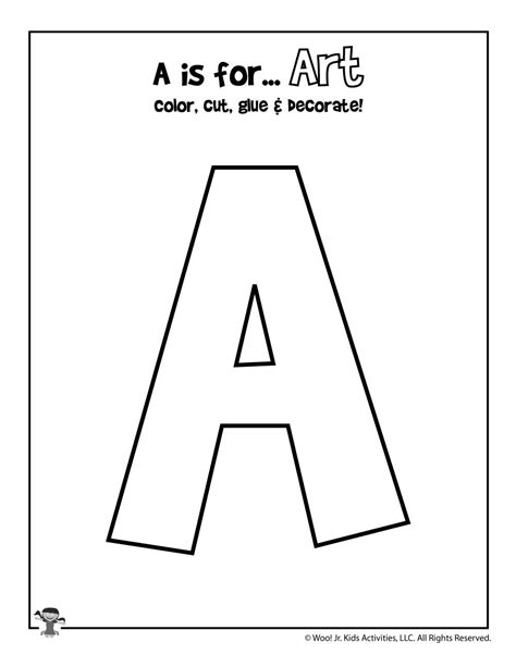 Printable Letter A Crafts