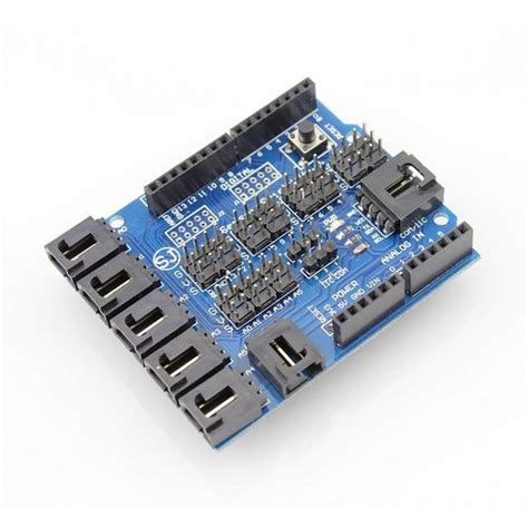 Shield Sensor V5 P Arduino Uno 40 Ref A028 Arduino E Eletrônica