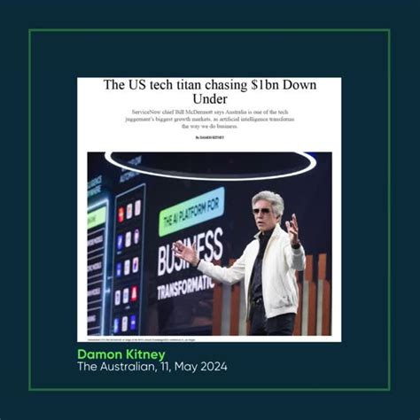 [video] Servicenow On Linkedin Gen Ai Will Transform Every Industry Australias Opportunity