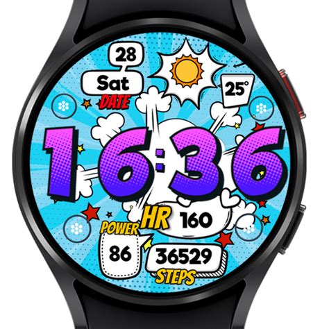 Comic Cute Pars Watch Faces