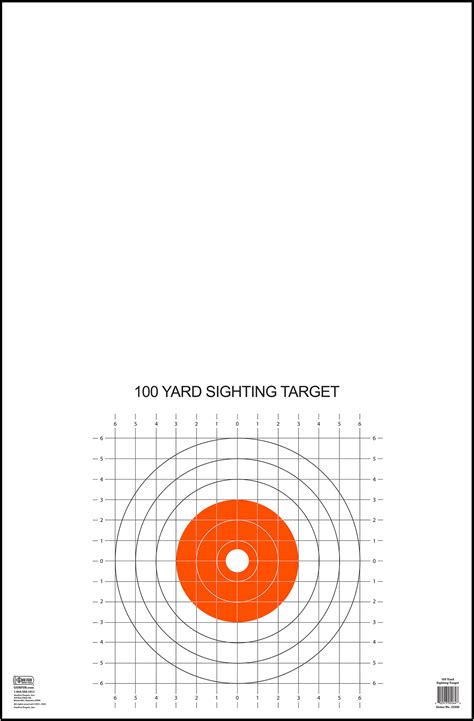 Free Printable Targets For Sighting In Rifles