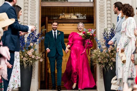 Vestidos De Novia Color Rosa La Tendencia De Moda Más Moderna Para