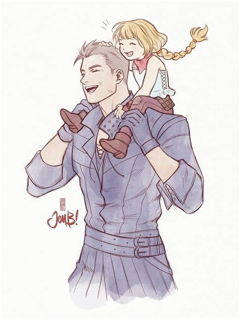 Cidolfus Telamon And Midadol Telamon Final Fantasy And More Drawn By Jen Bartel Danbooru