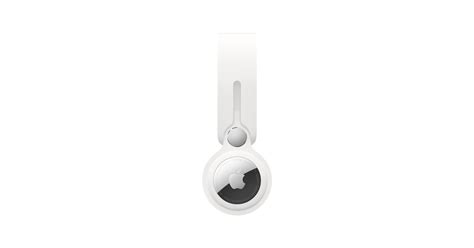 AirTag White Polyurethane Loop - Business - Apple (SG)