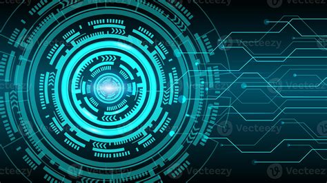 abstract design using artificial intelligence theme with circle pattern ...