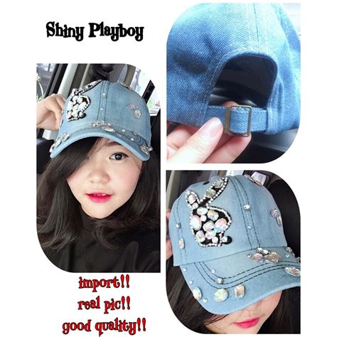 Jual Pm Topi Shiny Playboy Import Shopee Indonesia