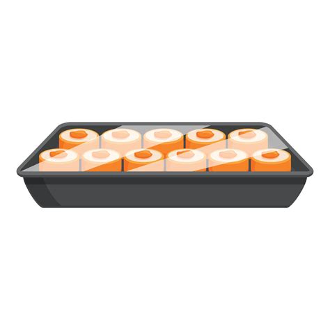 Fast Food Sushi Delivery Icon Cartoon Vector Japan Food 41278143