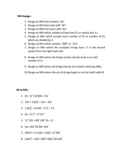 week 4 practice sheet nfa pdf
