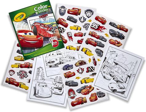 Crayola Cars Kleurboek Met Stickers Bol