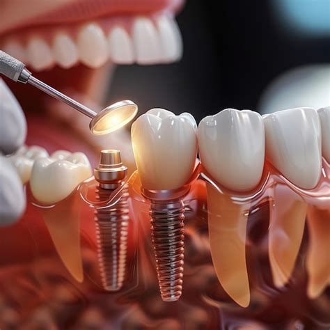 Premium Photo Dental Implant Restoring Smiles Precision And Durability Reliable Solution For
