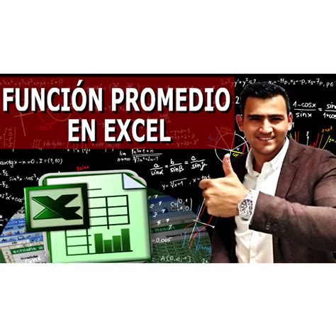 Como Sacar O Calcular El Promedio En Excel Ȳ Funcion Promedio En