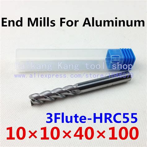 New Flute Head Mm Aluminum Cutter End Mill Milling Of Aluminum Cutting Hardness HRC CNC