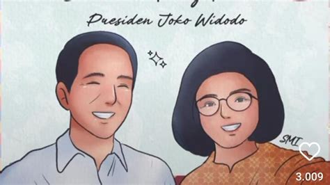 Uniknya Gambar Ucapan Selamat Ulang Tahun Jokowi Dari Sri Mulyani Bisnis Liputan