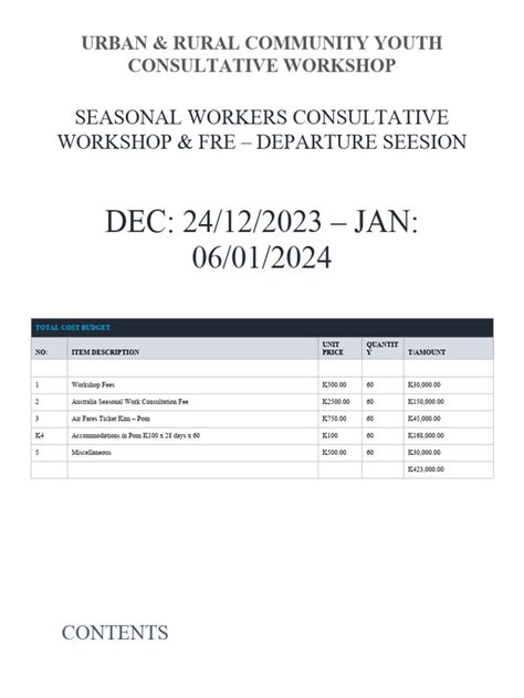 Ic Project Management Budget 11292 Word Pdf Communication Information