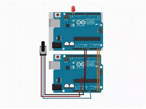 Передача данных между двумя платами Arduino